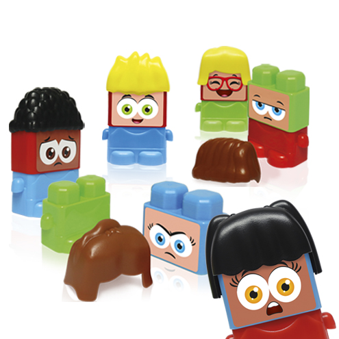 Emoti Bricks - 18 Peças - Maral